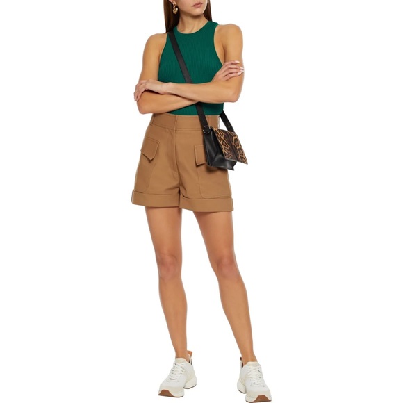 Sandro | Tops | New Sandro Yves Green Ribbed Top | Poshmark